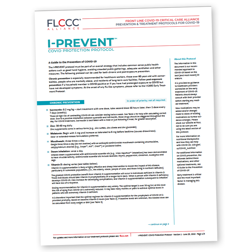 Protocols - British Ivermectin Recommendation Development group